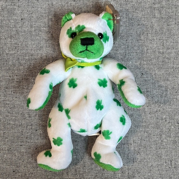 Ty | Toys | Ty Beanie Babies Clover Bear | Poshmark